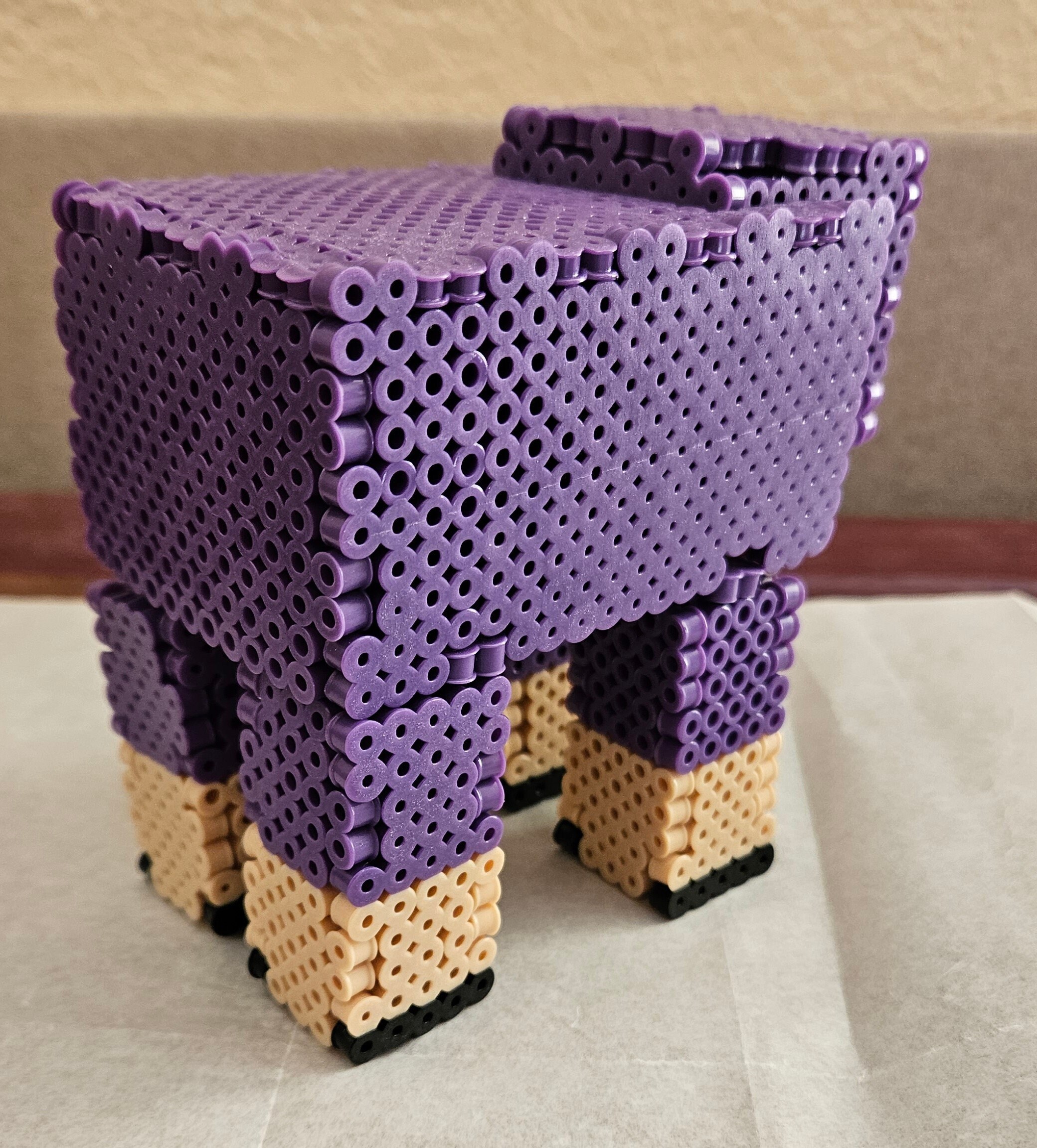 Minecraft Sheep Perler Bead PDF - Etsy