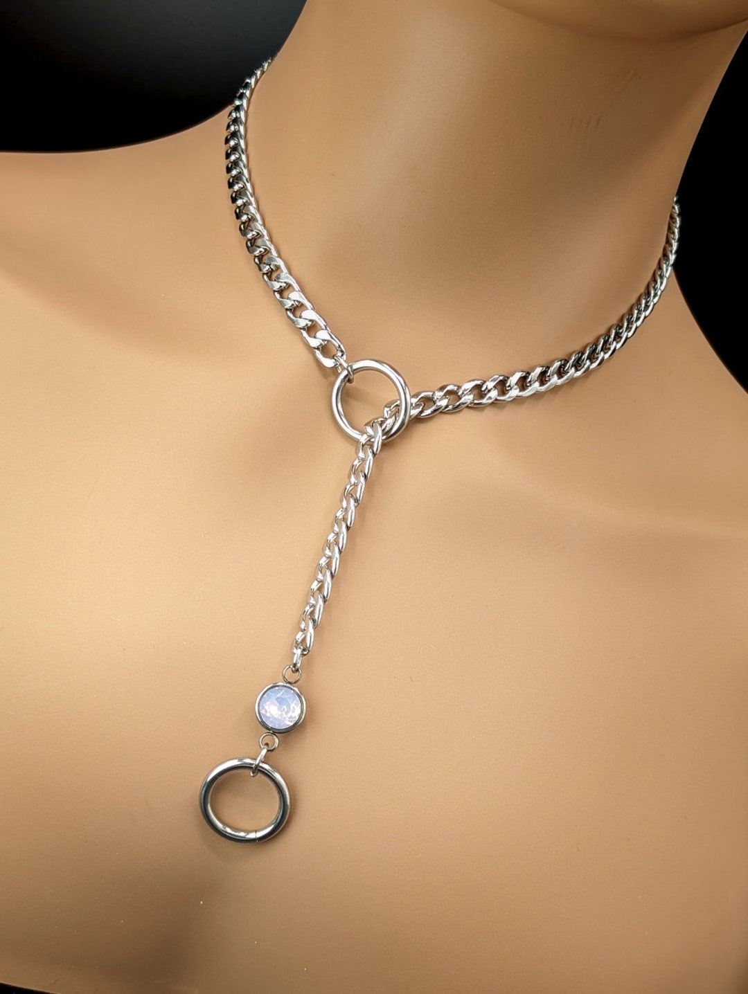 Day Collar * Double O Ring * Color Options * Locking Options - Etsy