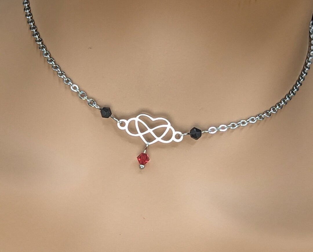 Day Collar * Infinity Heart W/ Color Options * Locking Options * 24/7 ...