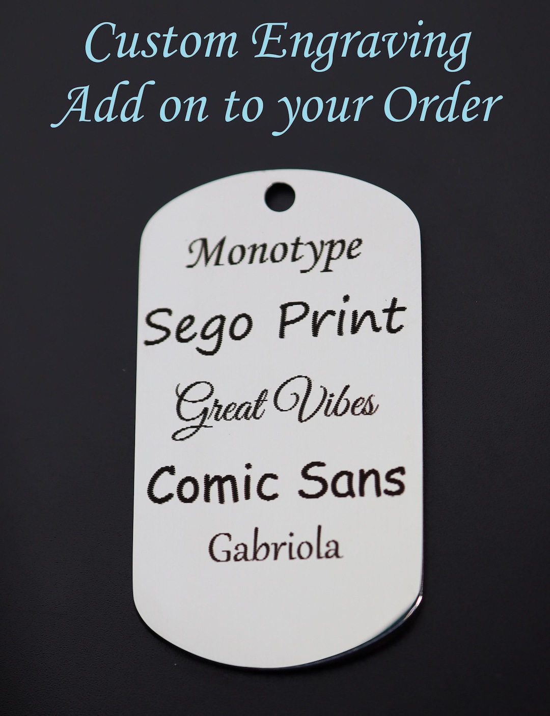 Custom Engraving Add on to Your Order - Etsy