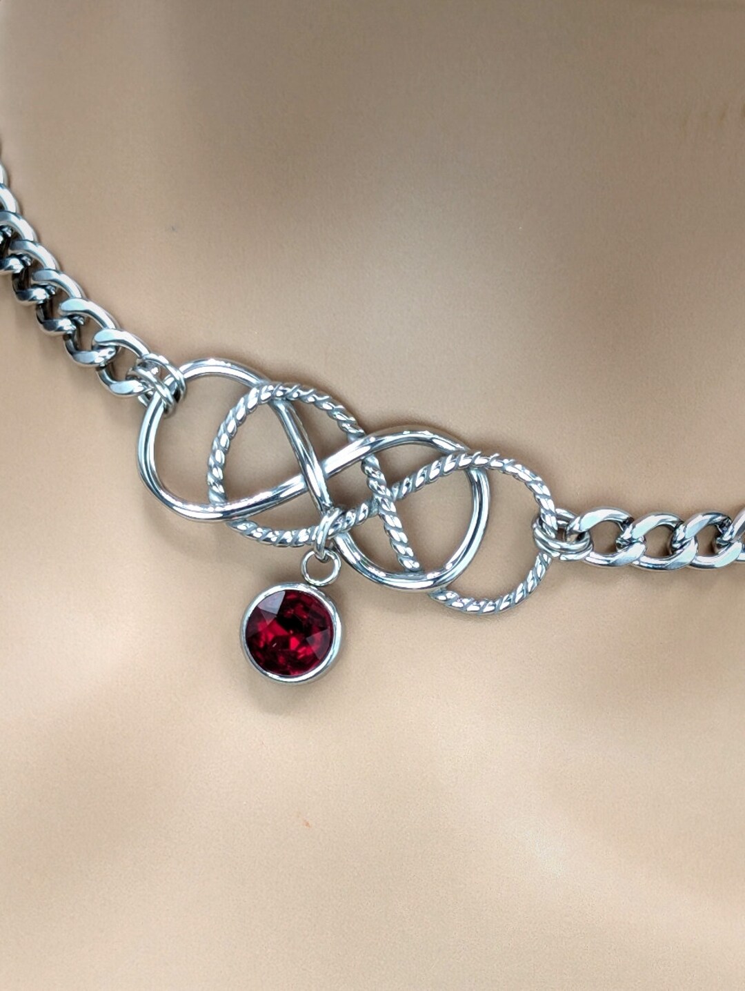 Day Collar * Double Infinity W/ Color Options * Locking Options * 24/7 ...