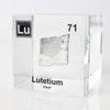 SILVER Element Cube Periodic Table Display 99.9% Pure Metal Sample Gift ...