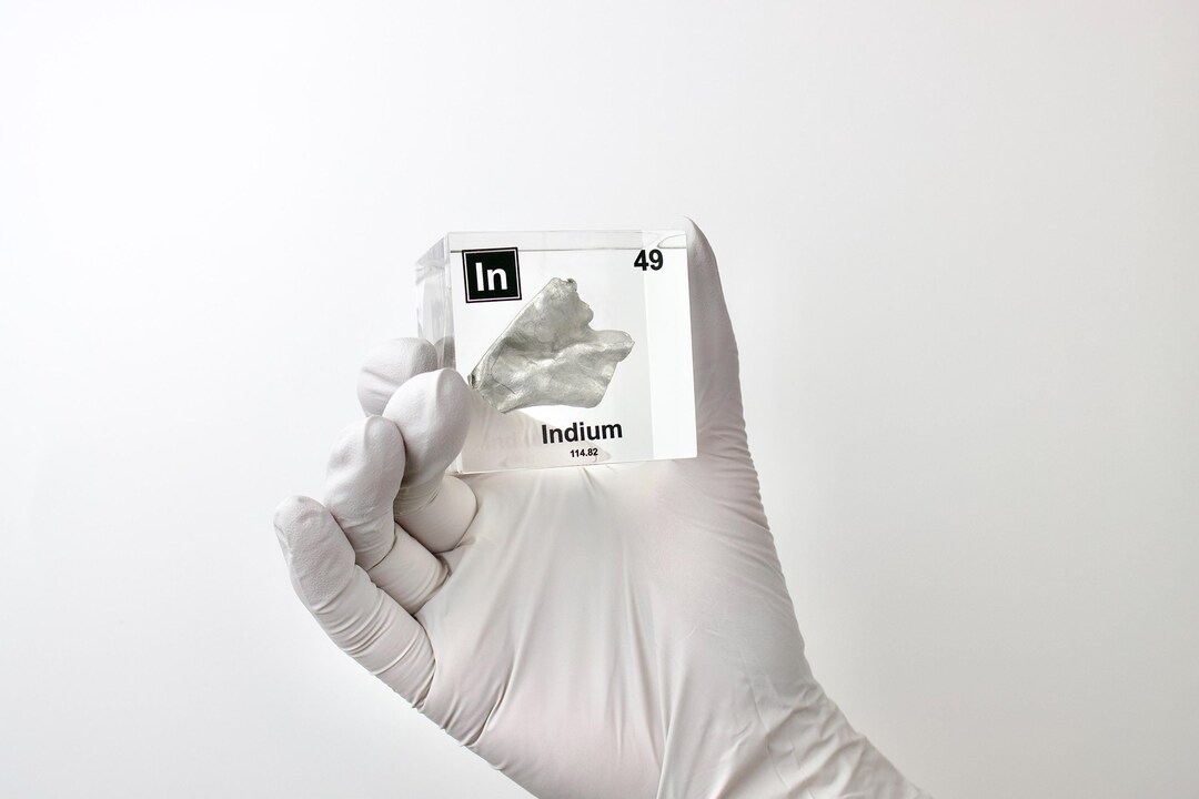 Indium Element Cube PERIODIC TABLE for Science Lovers Science Teacher ...