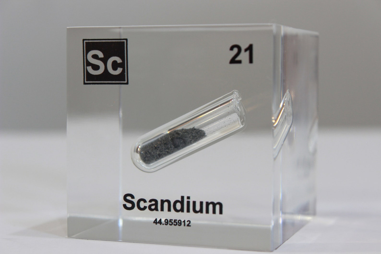 Scandium Element Cube - Etsy