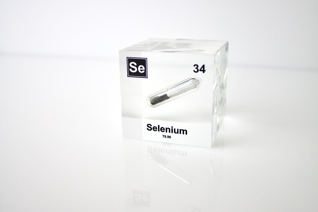 Selenium Element Cube Sample for Element Collection PERIODIC TABLE ...