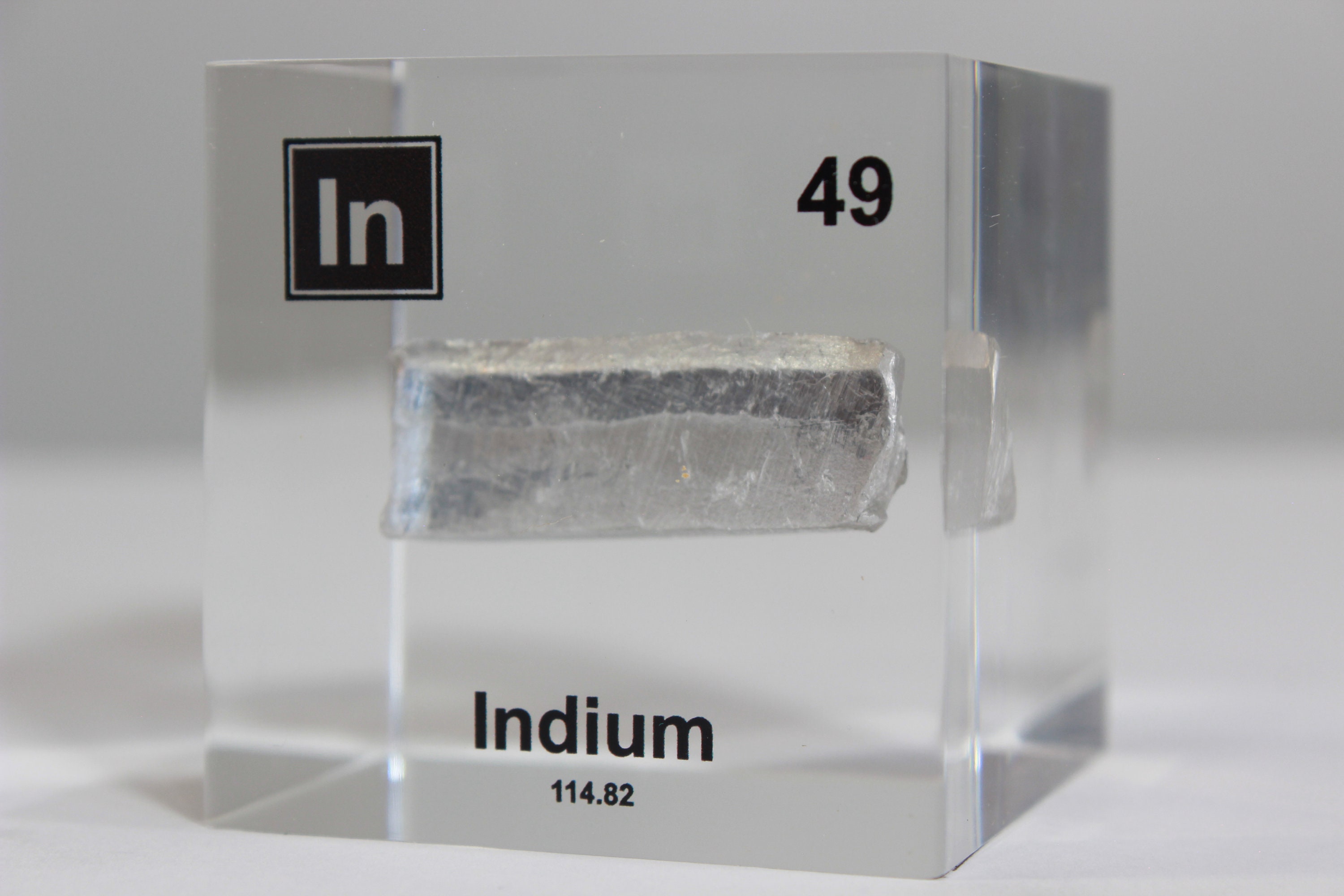 Indium Element Cube PERIODIC TABLE for Science Lovers Science Teacher ...