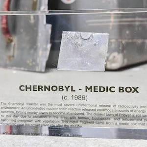 Chernobyl Medic Box Historical Student Desk Ornament Acrylic Display ...