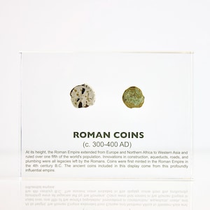Roman Coin Display Authentic Quality Ancient Roman Empire Acrylic ...