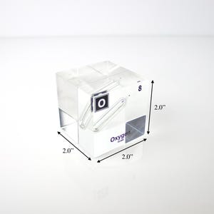 Oxygen Element Cube PERIODIC TABLE Display for Teachers Gift Ampoule ...