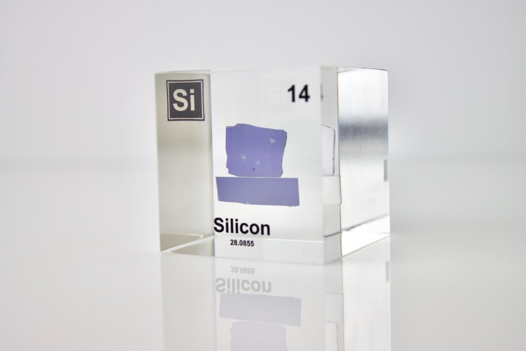 Silicon Wafer Element Cube Circuit Board Computer Chip Educational ...