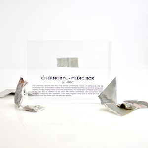 Chernobyl Medic Box Historical Student Desk Ornament Acrylic Display ...