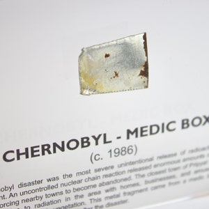 Chernobyl Medic Box Historical Student Desk Ornament Acrylic Display ...