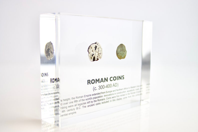 Roman Coin Display Authentic Quality Ancient Roman Empire Acrylic ...