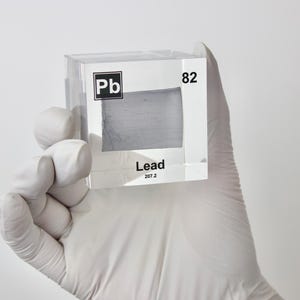 Authentic Lead Element Cube Collection Display for Teacher Gift ...