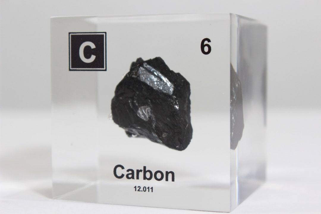 Carbon Element Cube - Etsy