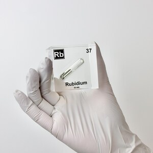 Rubidium Element Lucite Acrylic Cube PERIODIC TABLE of Elements Display ...