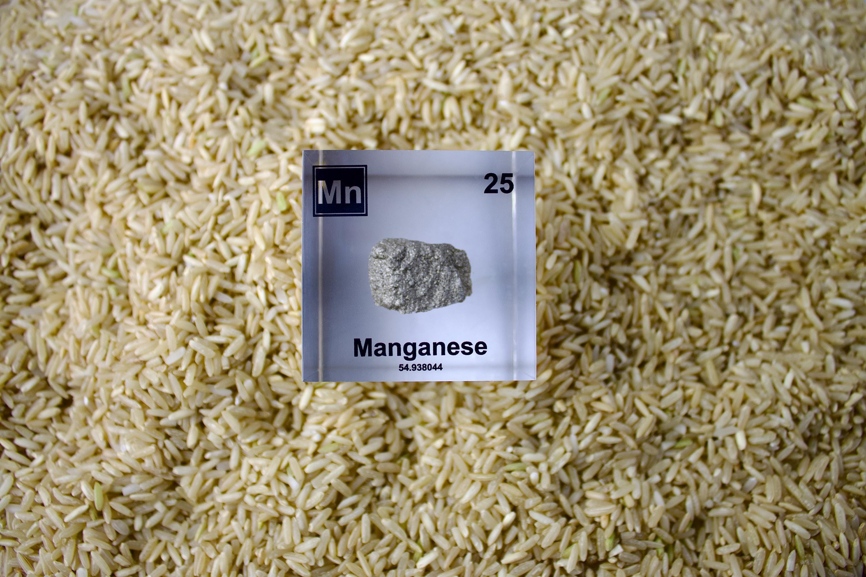Manganese Element Cube PERIODIC TABLE Metal Chunk Sample for Element ...