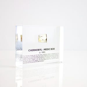 Chernobyl Medic Box Historical Student Desk Ornament Acrylic Display ...