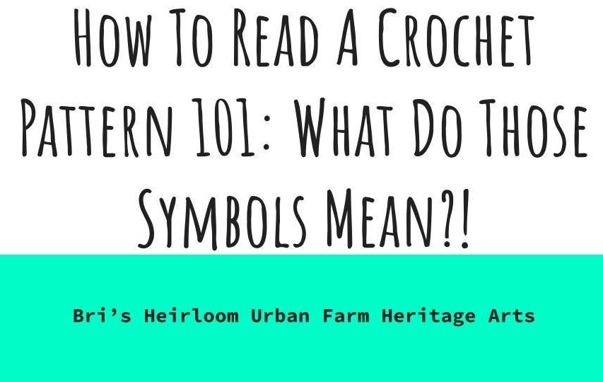 How to Read Crochet Patterns: Diagrams and Written Patterns, Explained ...