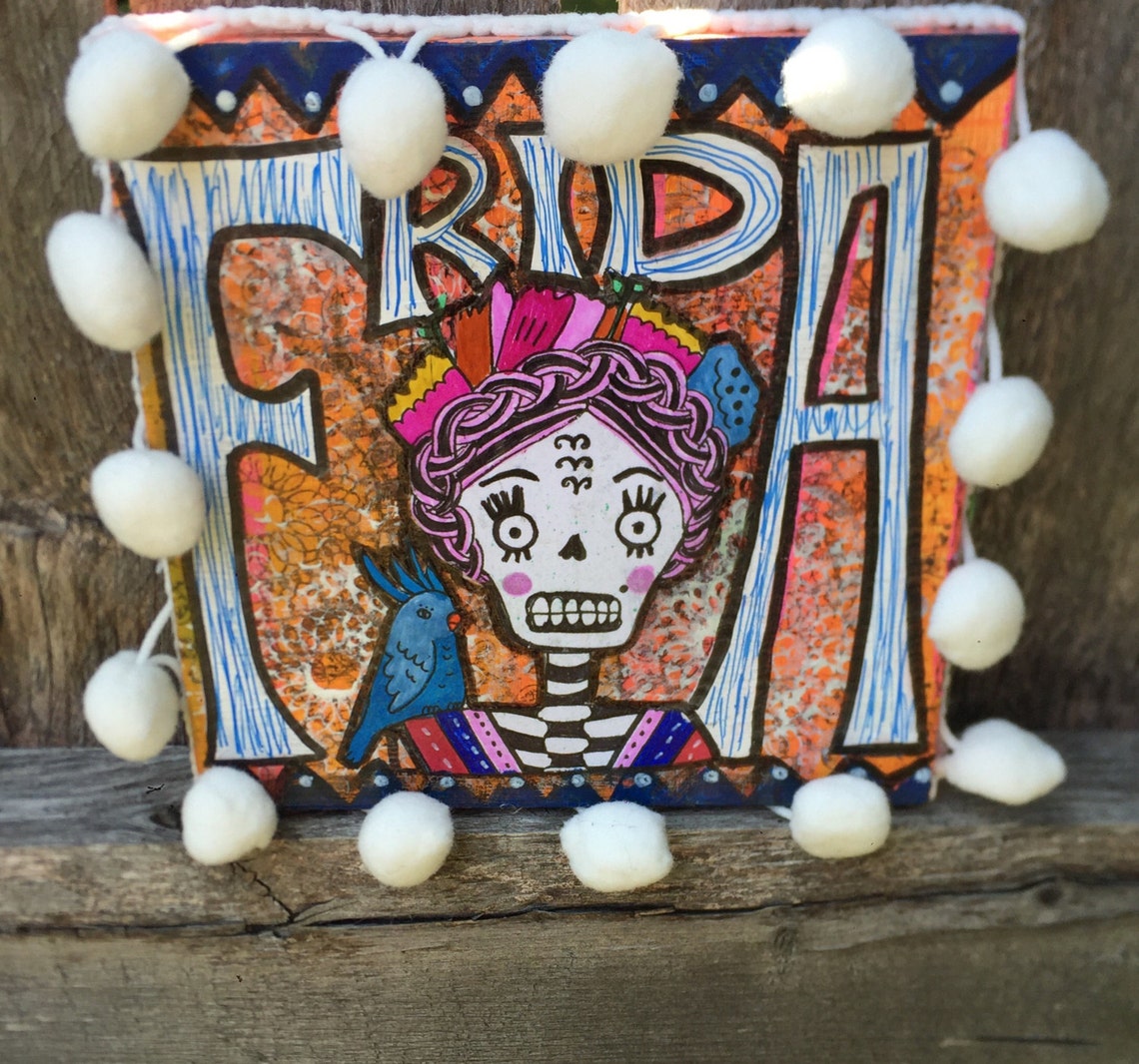 Frida Kahlo Wall Art Frida Kahlo Wall Decoration Day of the - Etsy