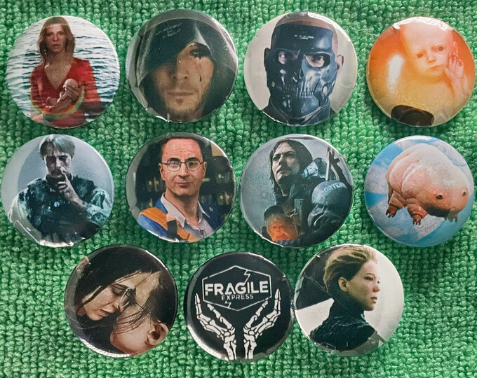 Death Stranding Set of Pinback Buttons, Magnets, or Keychains - Etsy
