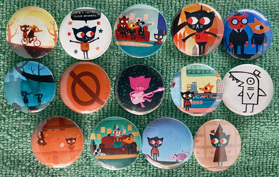 Night in the Woods Pins - Etsy