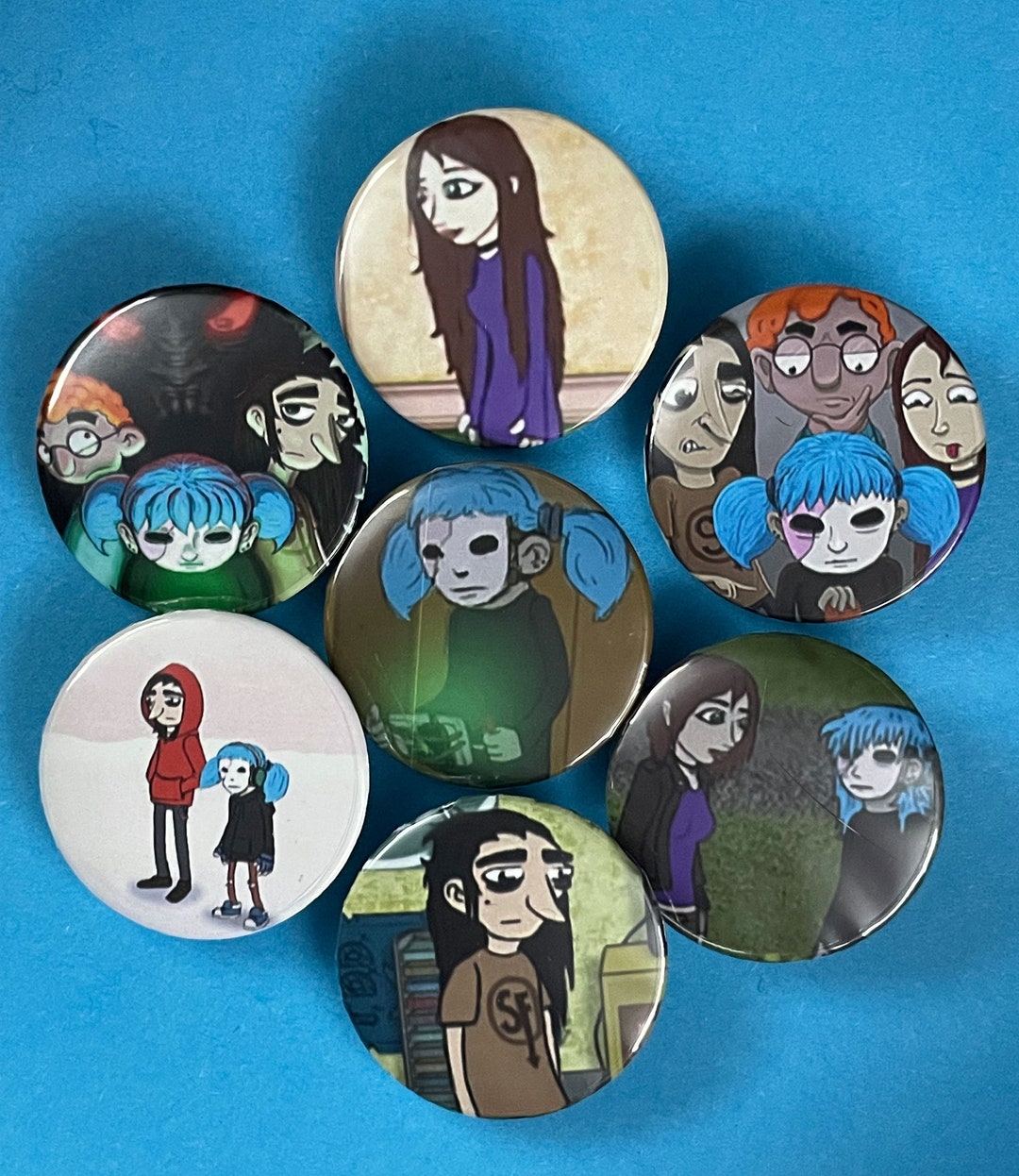 Sallyface Pins - Etsy
