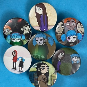 Sallyface Pins - Etsy