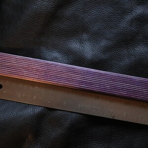 12in Over the Knee Ruler Spanking Paddle in Purple/black - Etsy