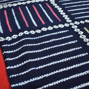 Japanese Fabric Vintage Kimono Textile Cotton Antique Boro Patch Indigo ...