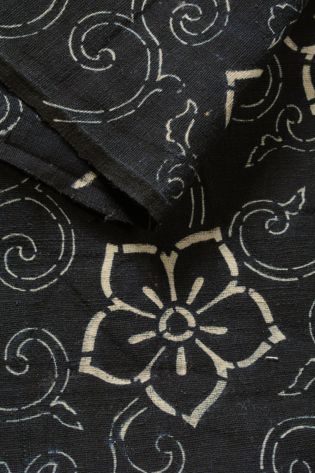 Japanese Textile Vintage Kimono Fabric Cotton Antique Boro Patch Indigo ...