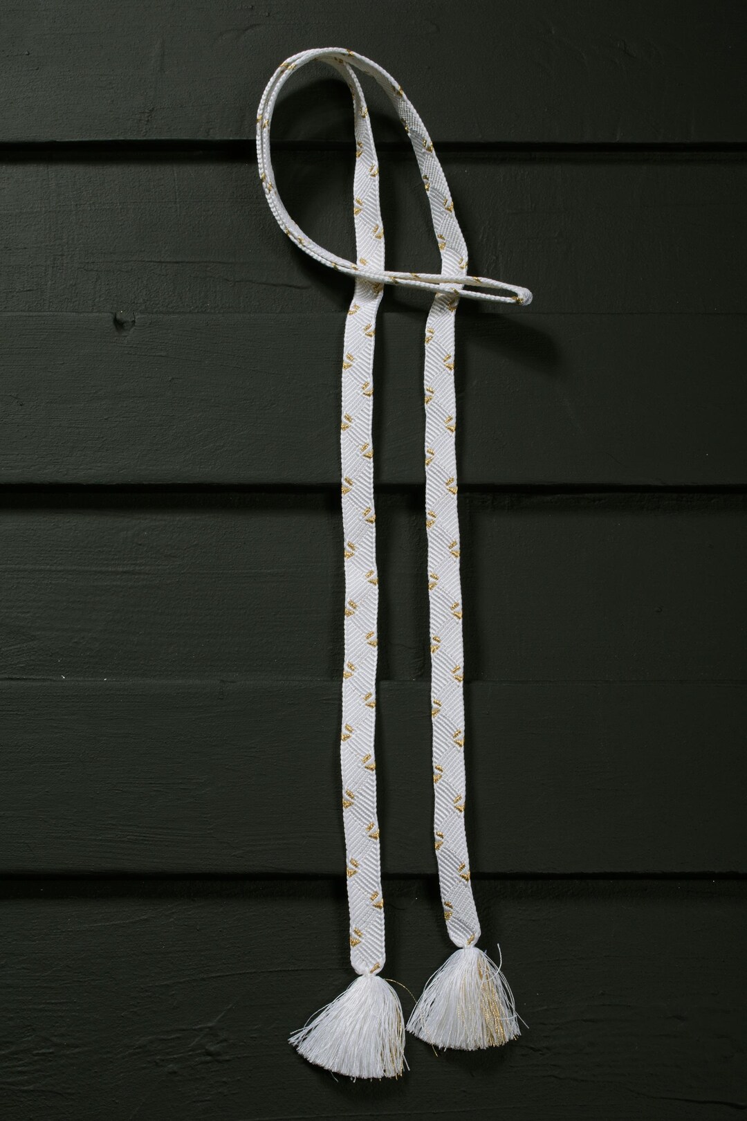 Vintage Japanese Kimono OBIJIME Belt Silk Antique Boro Kusakizome ...