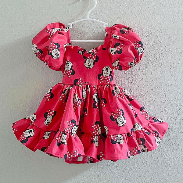 Minnie Mouse Dress - Etsy