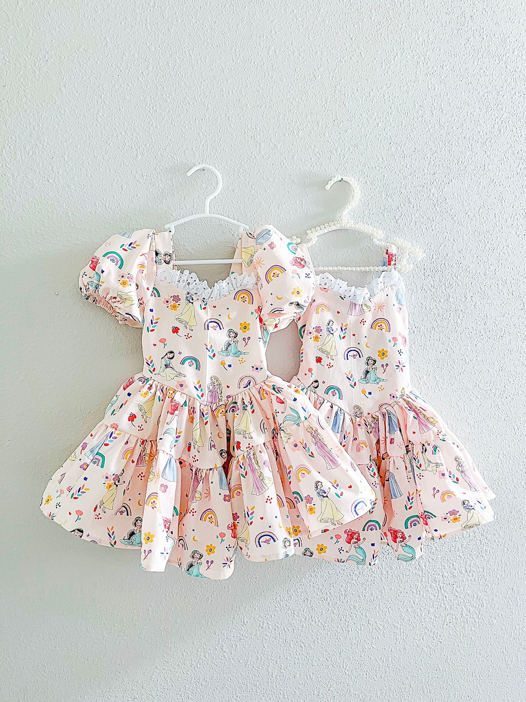 Princess Dress, Belle Rapunzel Ariel Snow White Cinderella Mulan ...