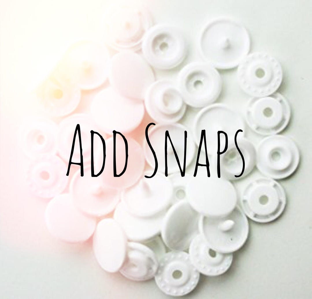 Snaps Add On - Etsy