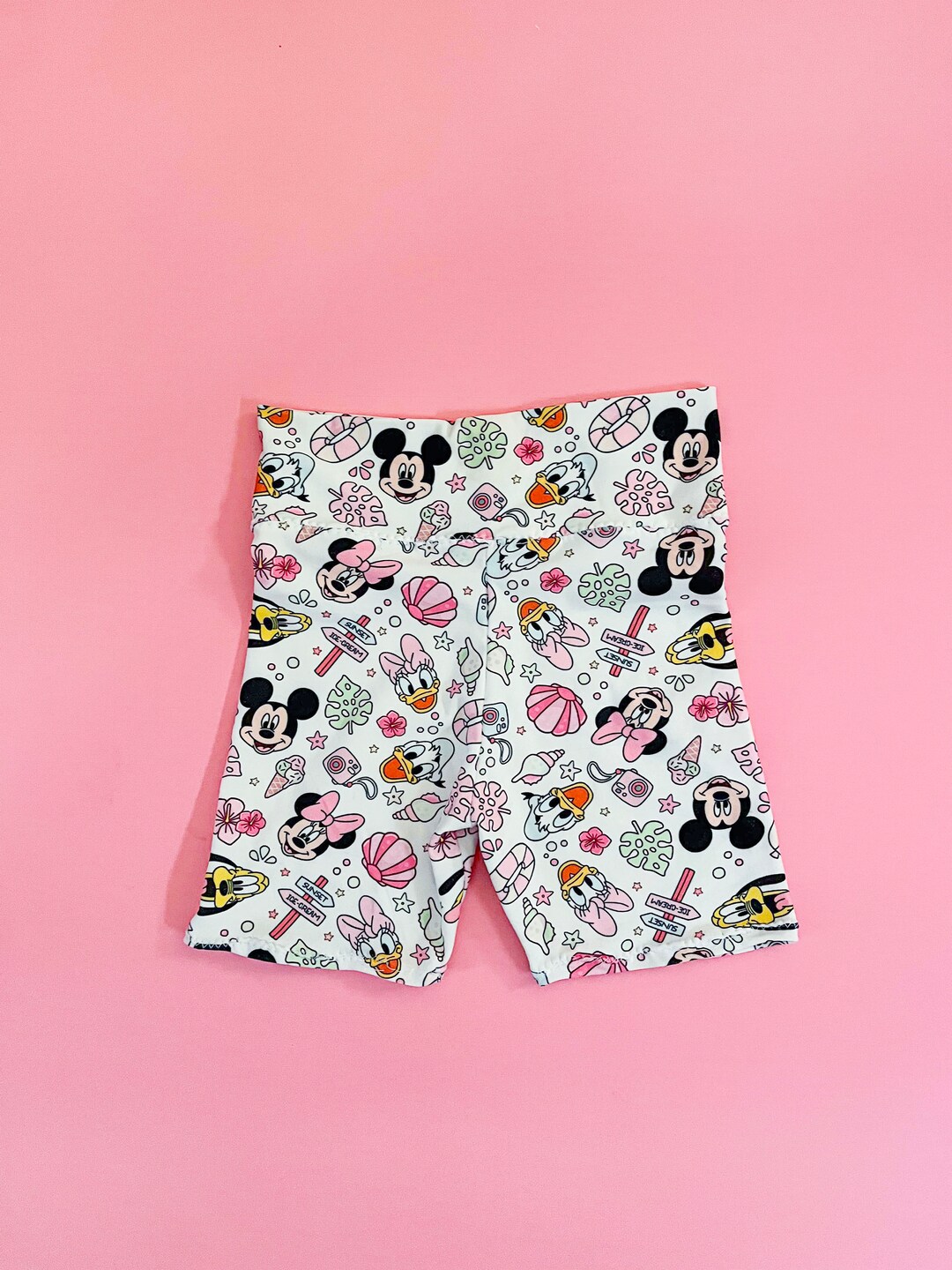 Mickey Minnie Mouse Biker Shorts Mickey and Friends Disney Shorts - Etsy