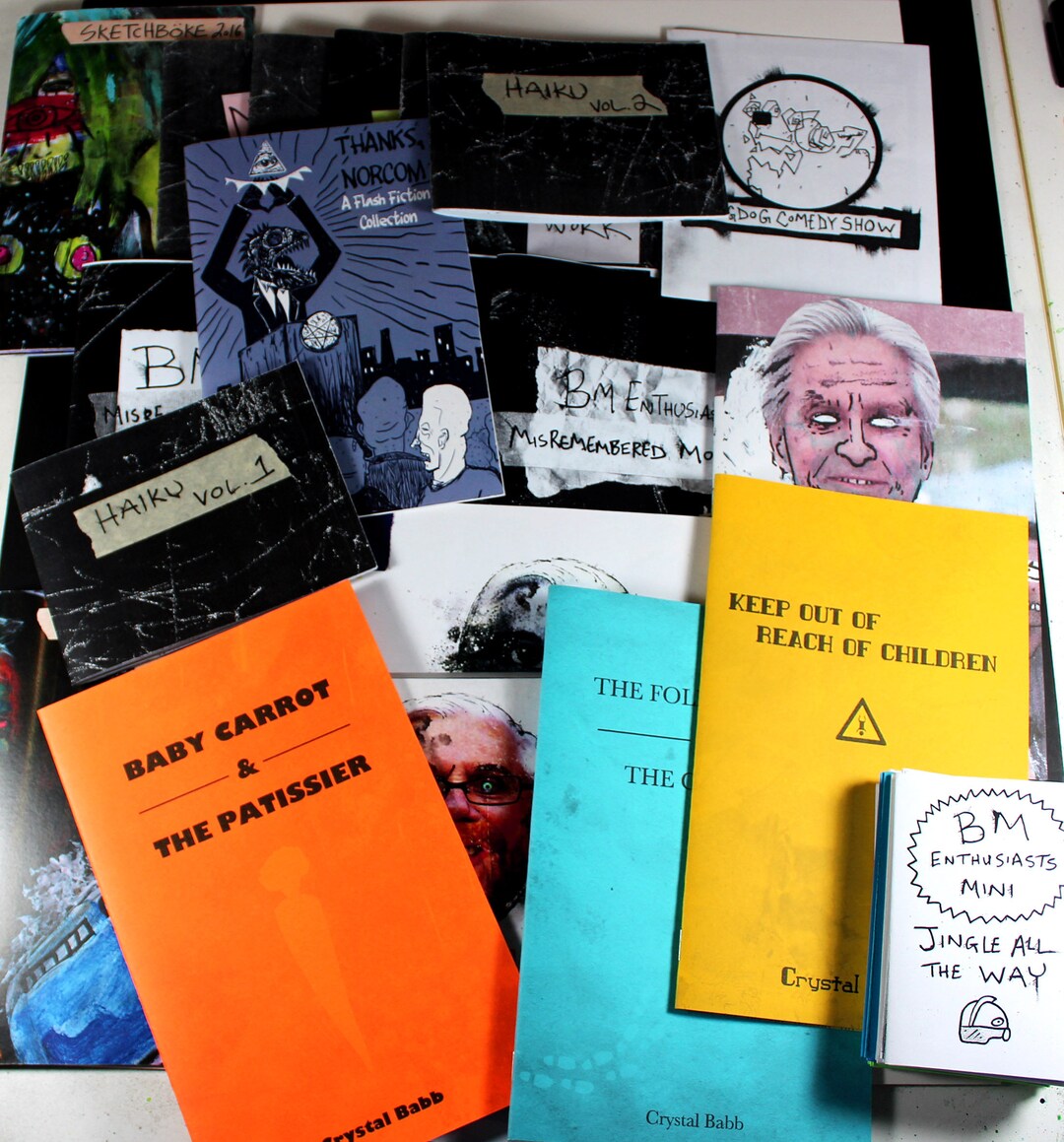 All My Zines - Zine Grab Bag (36 Zines) - Short Stories - Original Art ...