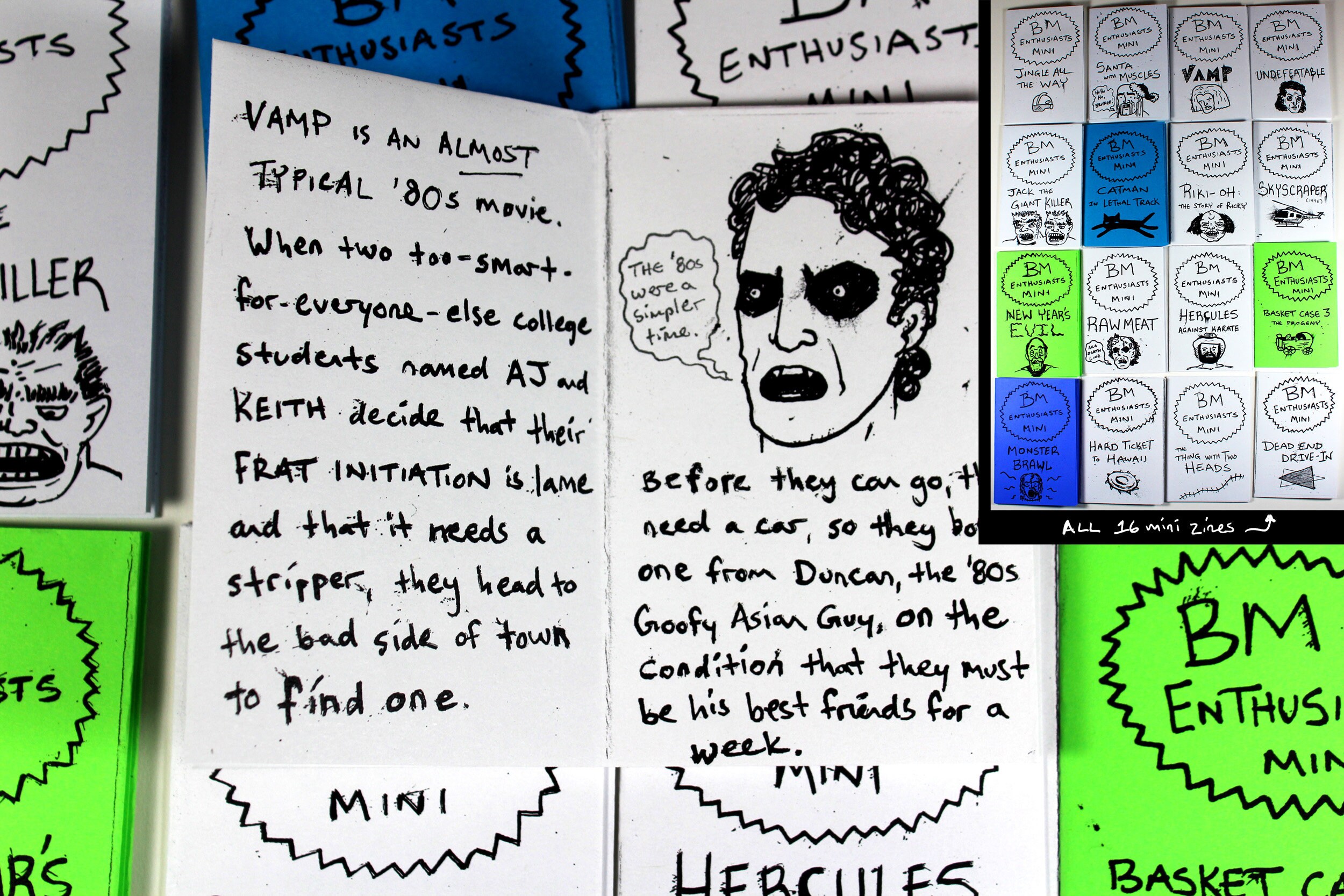 All My Zines Zine Grab Bag 36 Zines Short Stories Original Art Movie ...