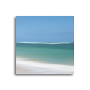 Two Square Ocean Abstract Beach Photography, Coastal Artwork Nautical ...