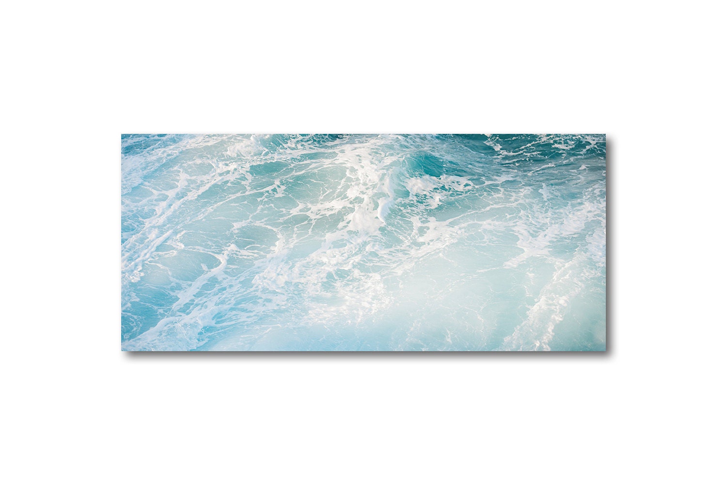 Salty Water Canvas, the Cure Water Canvas Wrap, Nautical Ocean Canvas ...