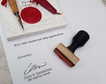 Signature stamp | Etsy