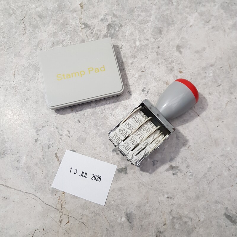 Egg Date Stamp - Etsy