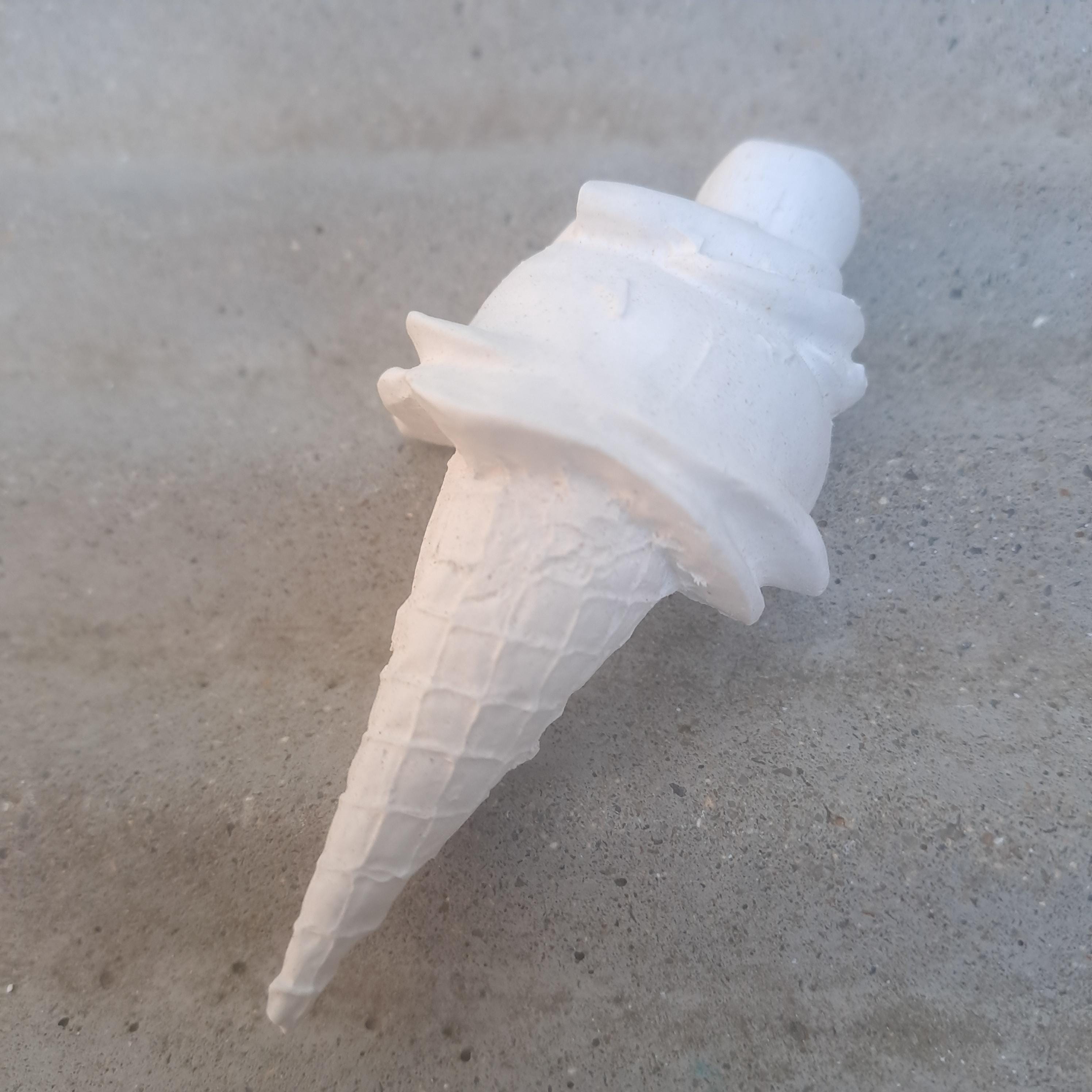 Ice Cream, 3d Ice Cream Shapes, Plaster Model, Educational Model, 3d ...