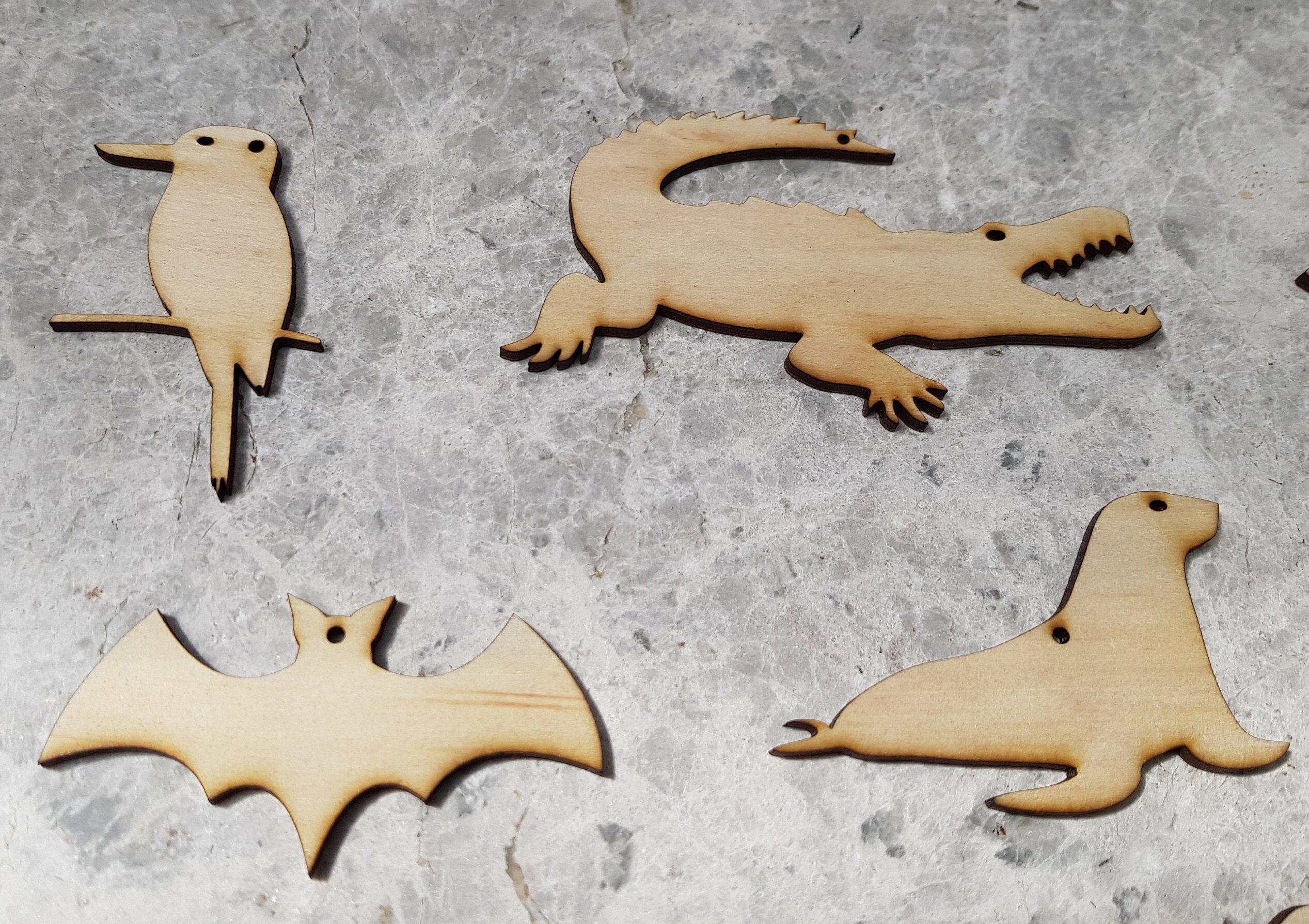 Australian Animals Laser Cut Animals ver.2 3mm 1/8 - Etsy Australia