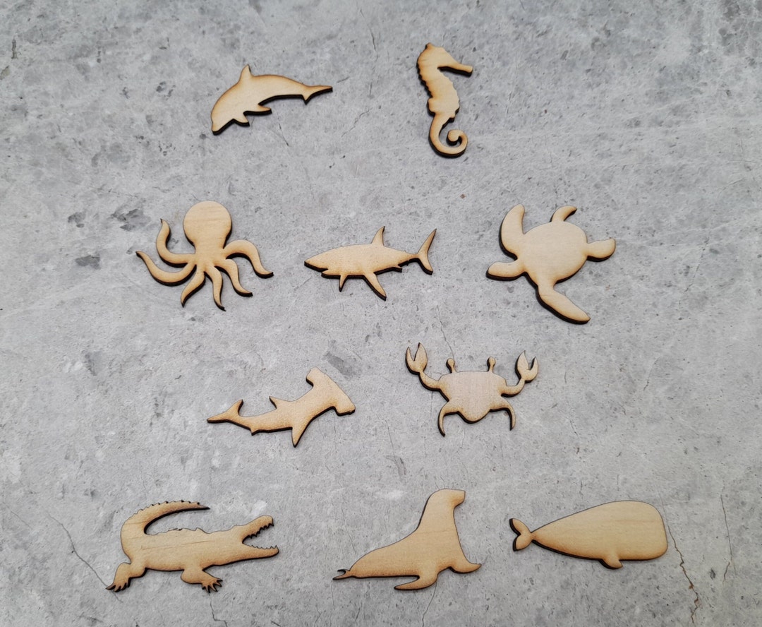 Marine Animals, Sea Animals, Sea Shapes, Playdoh Stamp Shapes Size 5cm ...