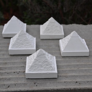 Egypt Pyramid Model, Egyptian Pyramid, Pyramid of Giza, Plaster ...