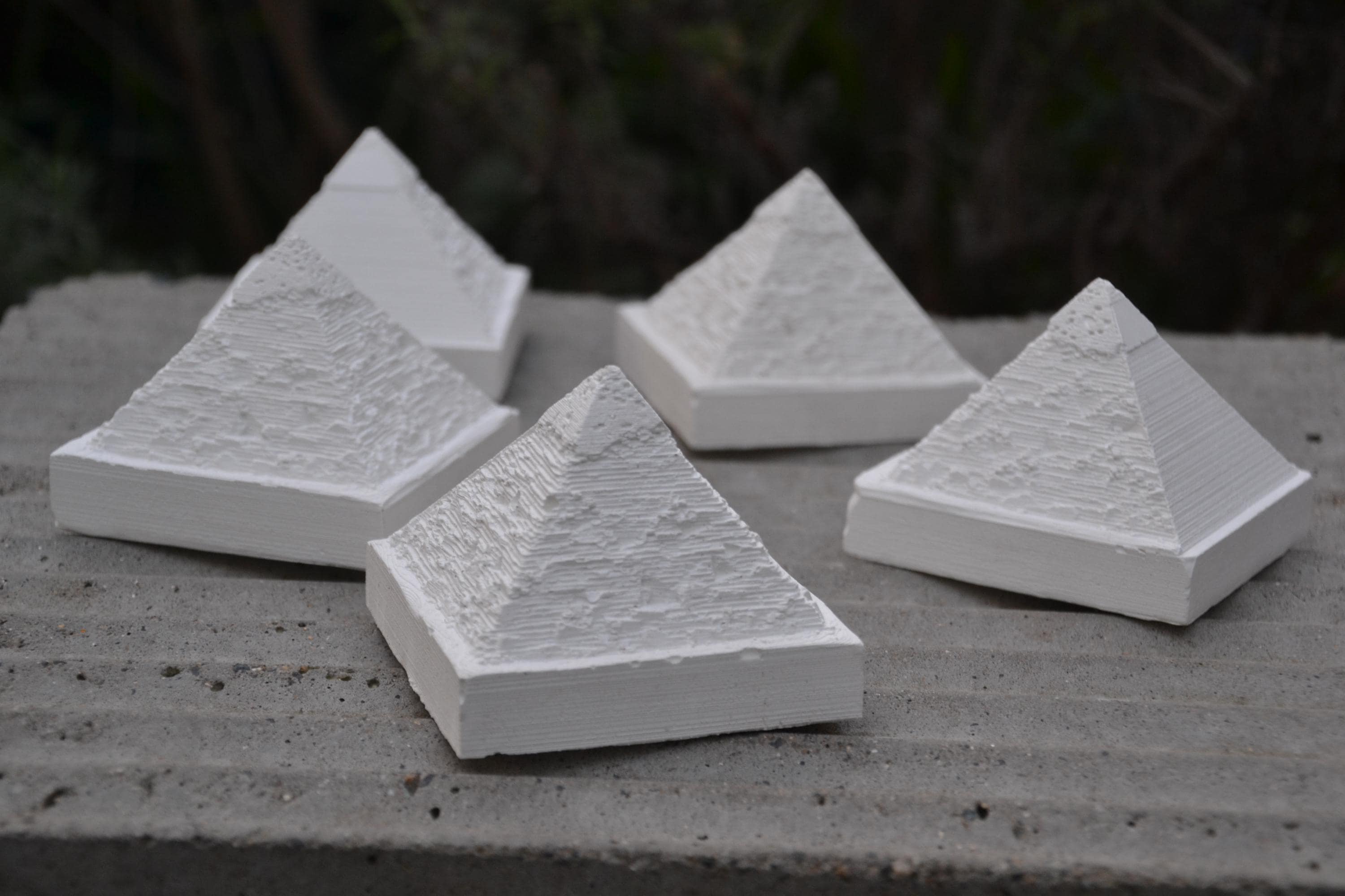 Egypt Pyramid Model, Egyptian Pyramid, Pyramid of Giza, Plaster ...