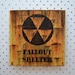 Fallout Shelter Signs - Etsy