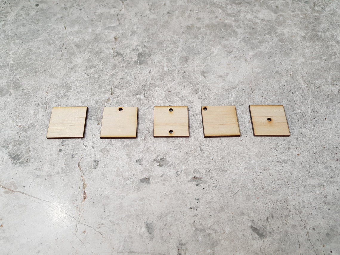 Wooden Squares Laser Cut Wooden Square Size 1cm to 28cm 3mm - Etsy ...