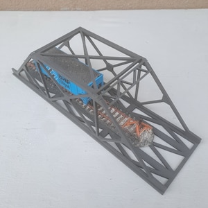 HO Scale Bridge, Truss Bridge, Railway Bridge, Assembled & Painted or ...